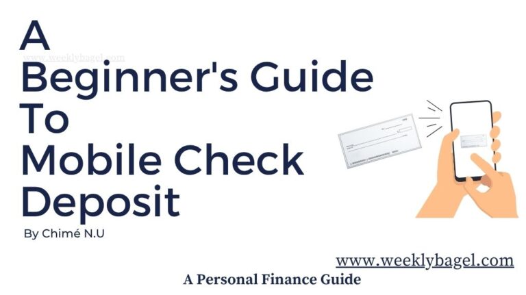 A Beginner's Guide To Mobile Check Deposit - WeeklyBagel